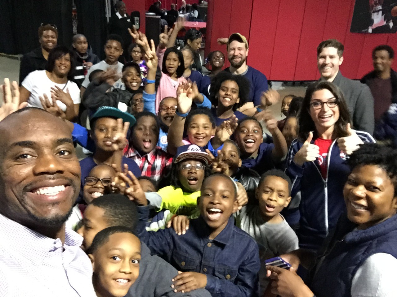 KIPP DC Field Trip to the Wizards Game with Awvee Storey - Athletes for ...