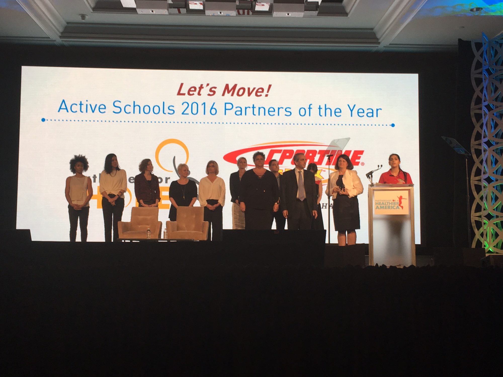 Athletes for Hope Receives The Let’s Move! Active Schools Partner of ...