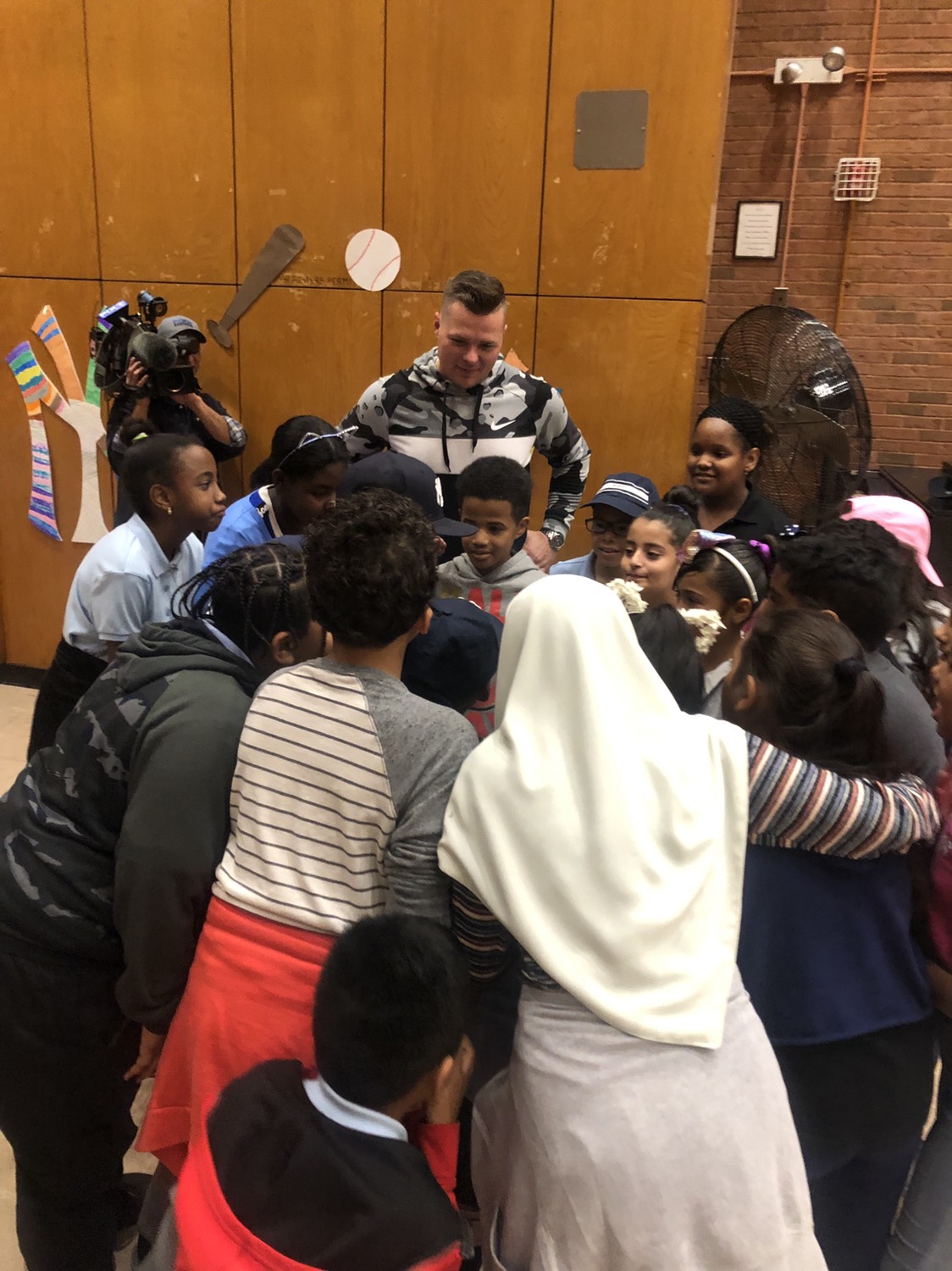 Yankees' Player Luke Voit Helps Kids Get Active - Athletes for Hope