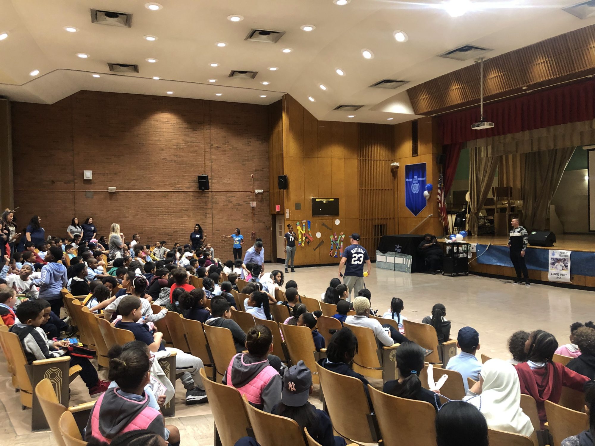 Yankees' Player Luke Voit Helps Kids Get Active - Athletes for Hope