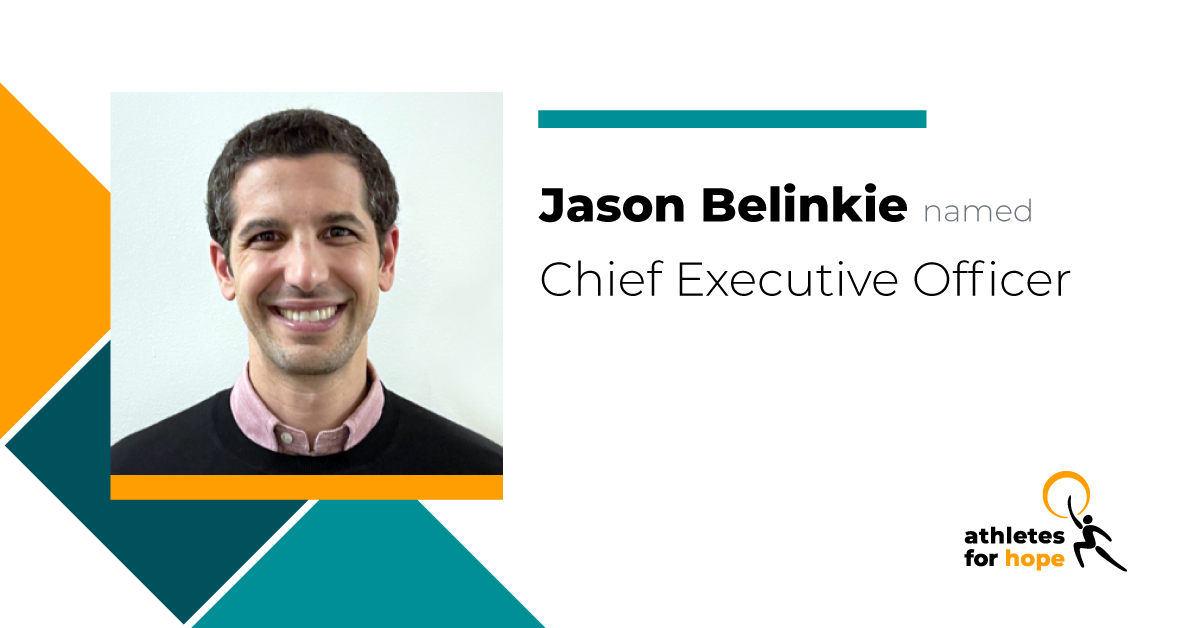 AFH News | Jason Belinkie Named Athletes for Hope CEO