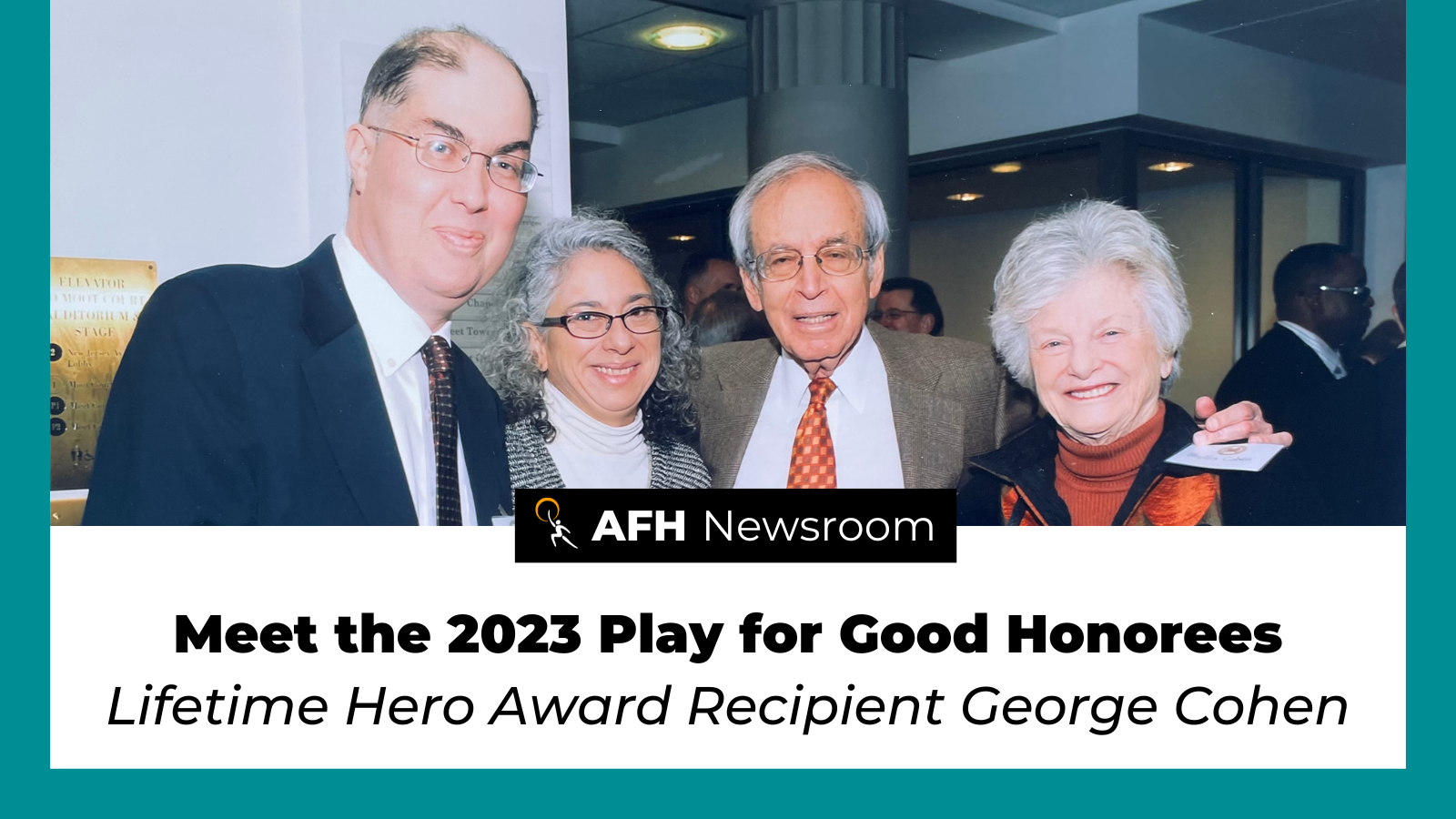 2023 Play for Good Honoree | George Cohen