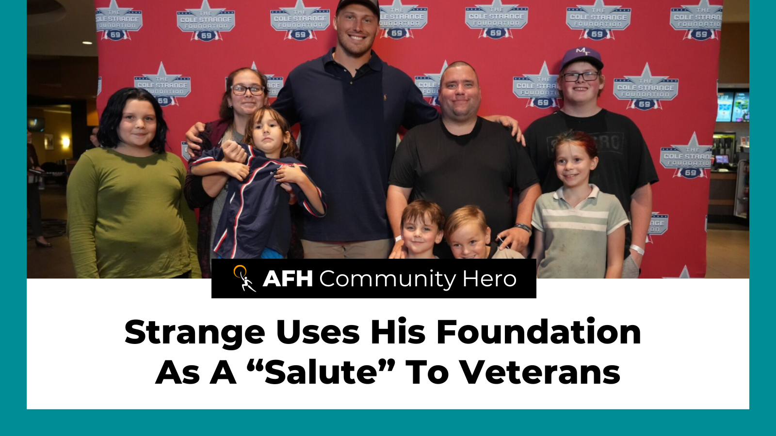 Community Hero of the Month | Cole Strange