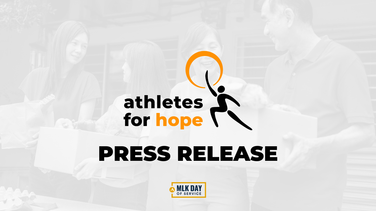 AFH News | Athletes for Hope Unites in Service on MLK Day 2024
