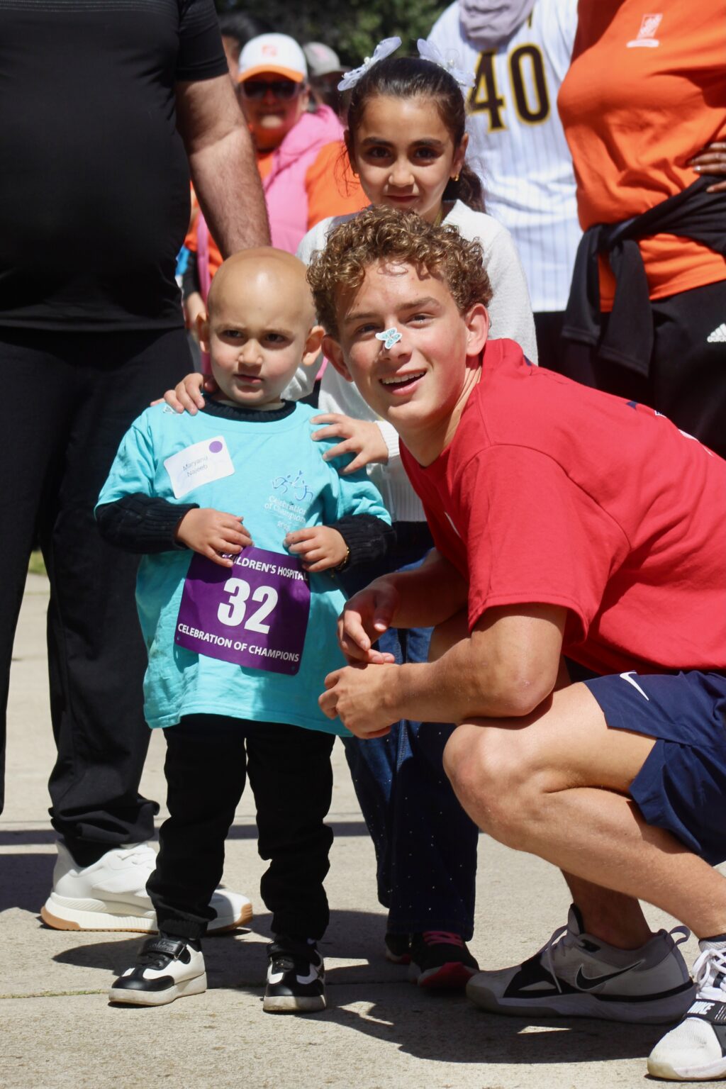 Quade Kelley Brings Hope to Rady Children’s Champions - Athletes for Hope